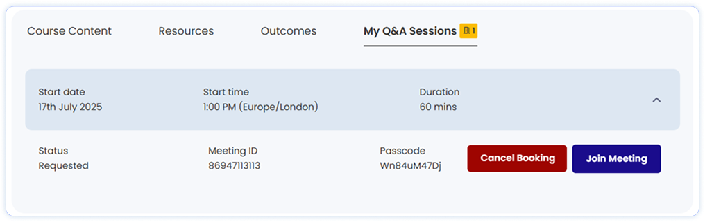 User Guide - Detail| The Knowledgeacademy